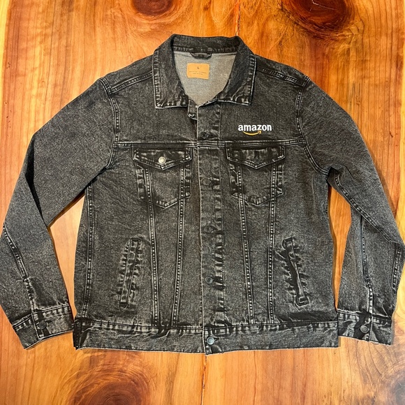 Amazon | Jackets & Coats | Amazon Delivery Jacket Coat Jean Denim ...